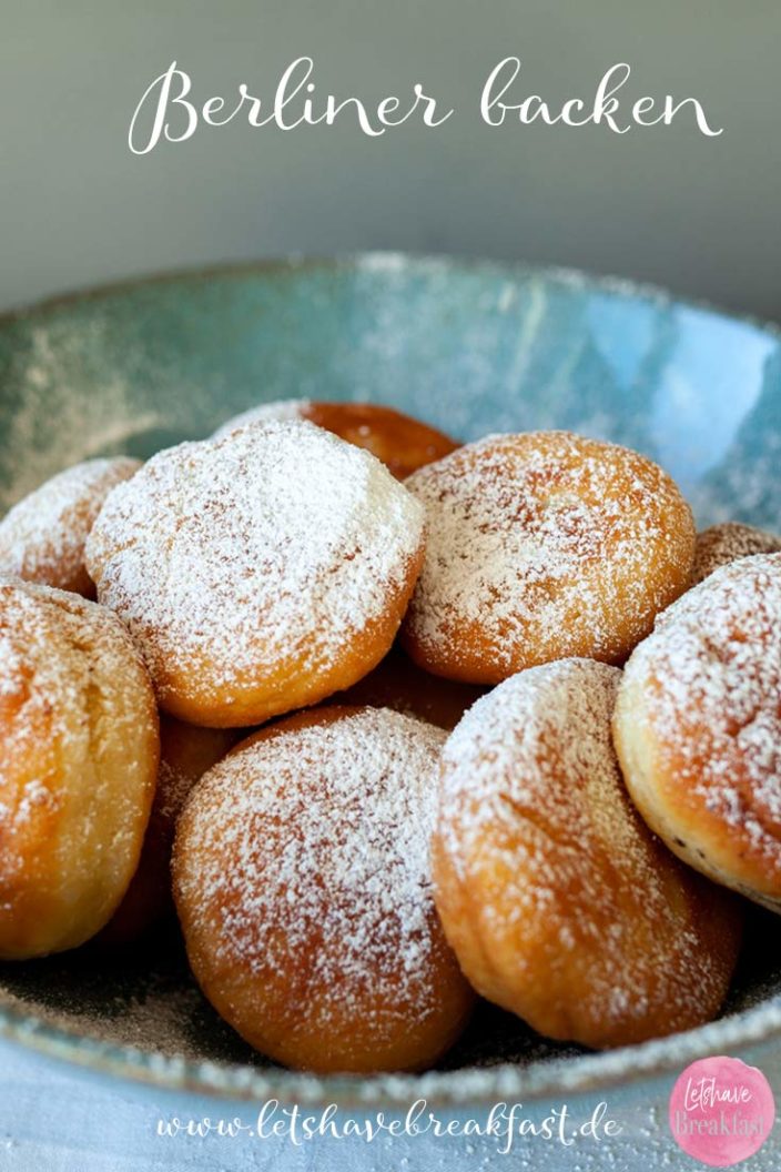 Berliner backen: Rezept für köstlichen Krapfen zum Selber backen!